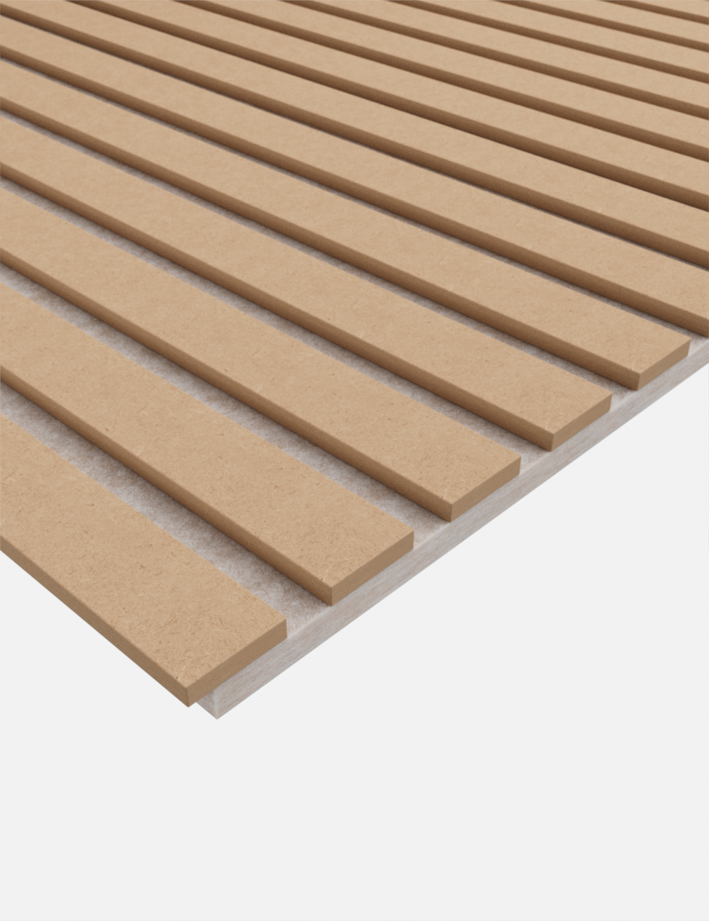 Akustikpaneel Kahl Natur MDF