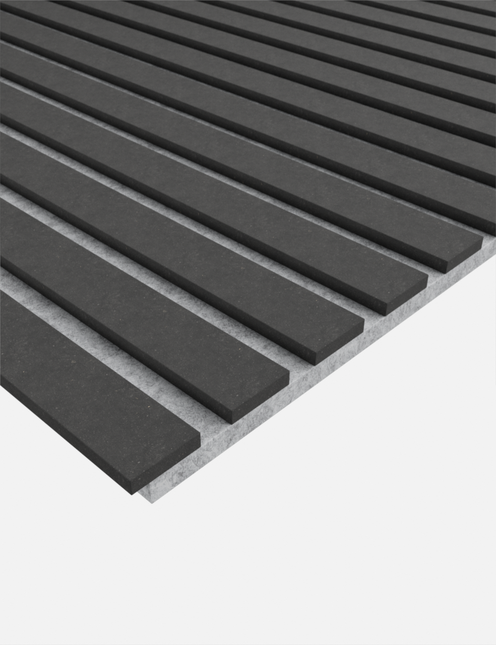 Akustikpaneel Kahl Schwarzes MDF