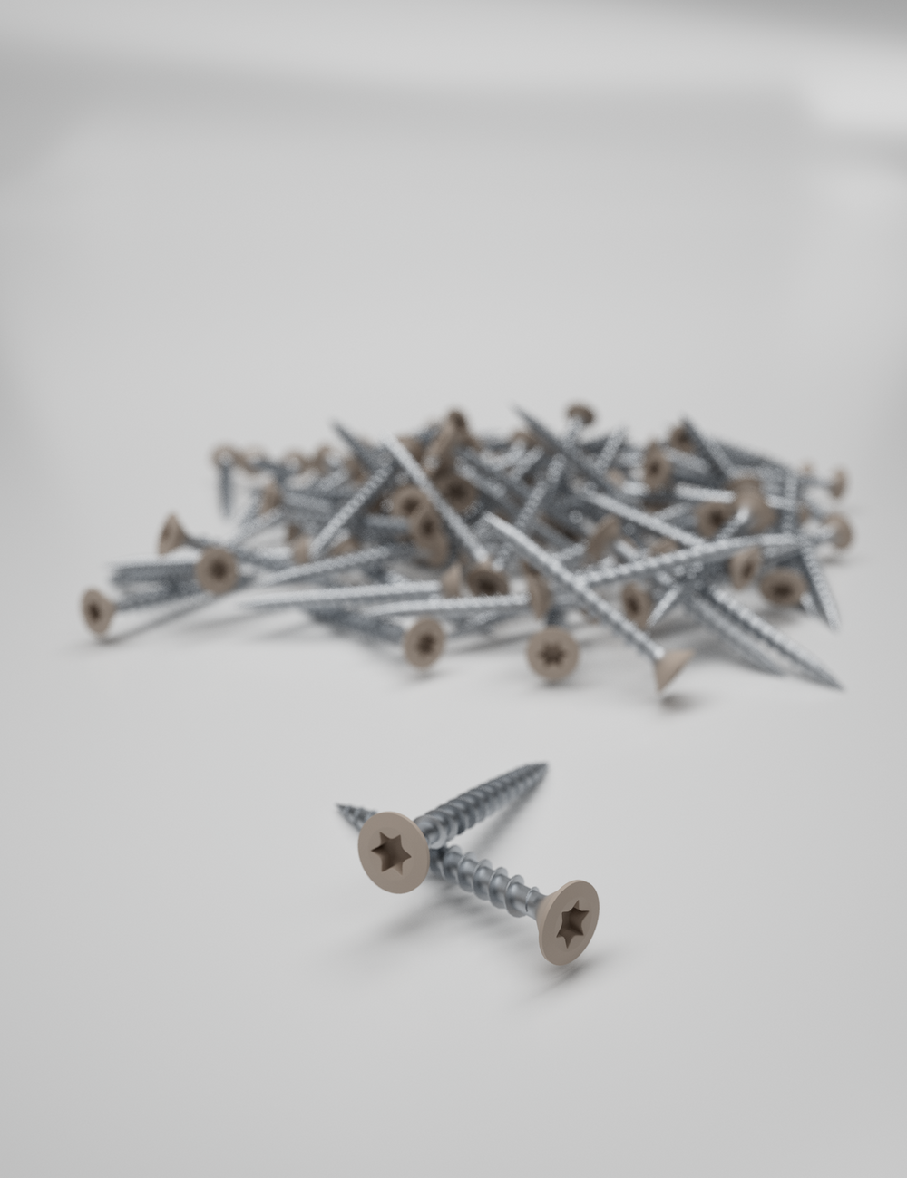 Universal screws for acoustic panels
